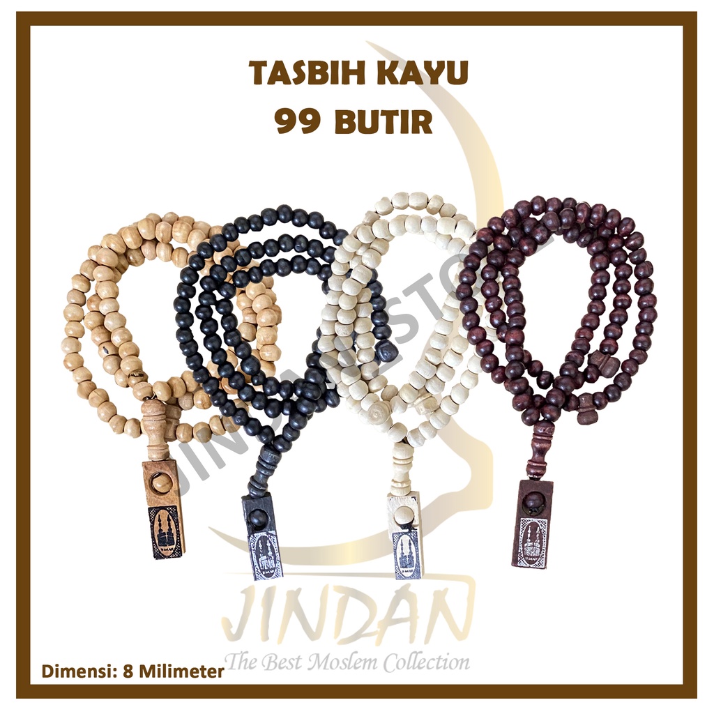 Jual Tasbih Kayu 99 Tasbeh Kayu Walikukun Souvenir Oleh Oleh Haji Umroh ...