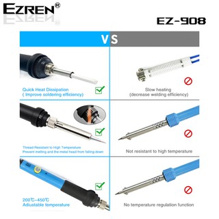 Jual Ezren EZ-908 Solder Tangan Soldering Iron Switch On Off Welding ...