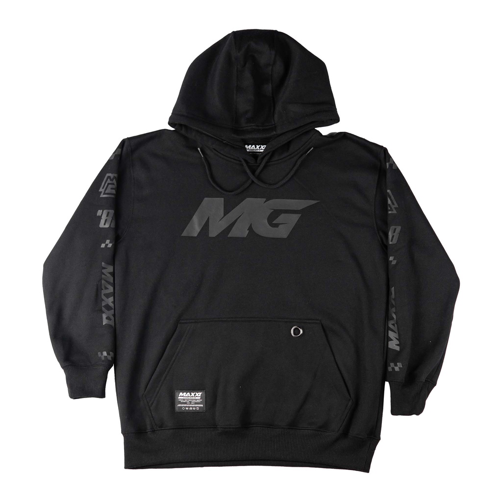 Jual MaxxiApparels - MG Shadow Hoodie - Black/Black | Shopee Indonesia