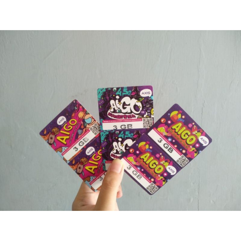 Jual Voucher Axis AIGO 3GB 30 hari | Shopee Indonesia