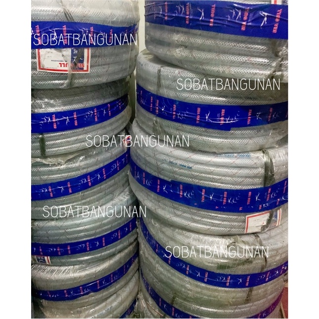 Jual ECER 1 Meter SELANG BENANG HIPREX SEAGULL 1/4 INCH HARGA PER METER | Shopee Indonesia