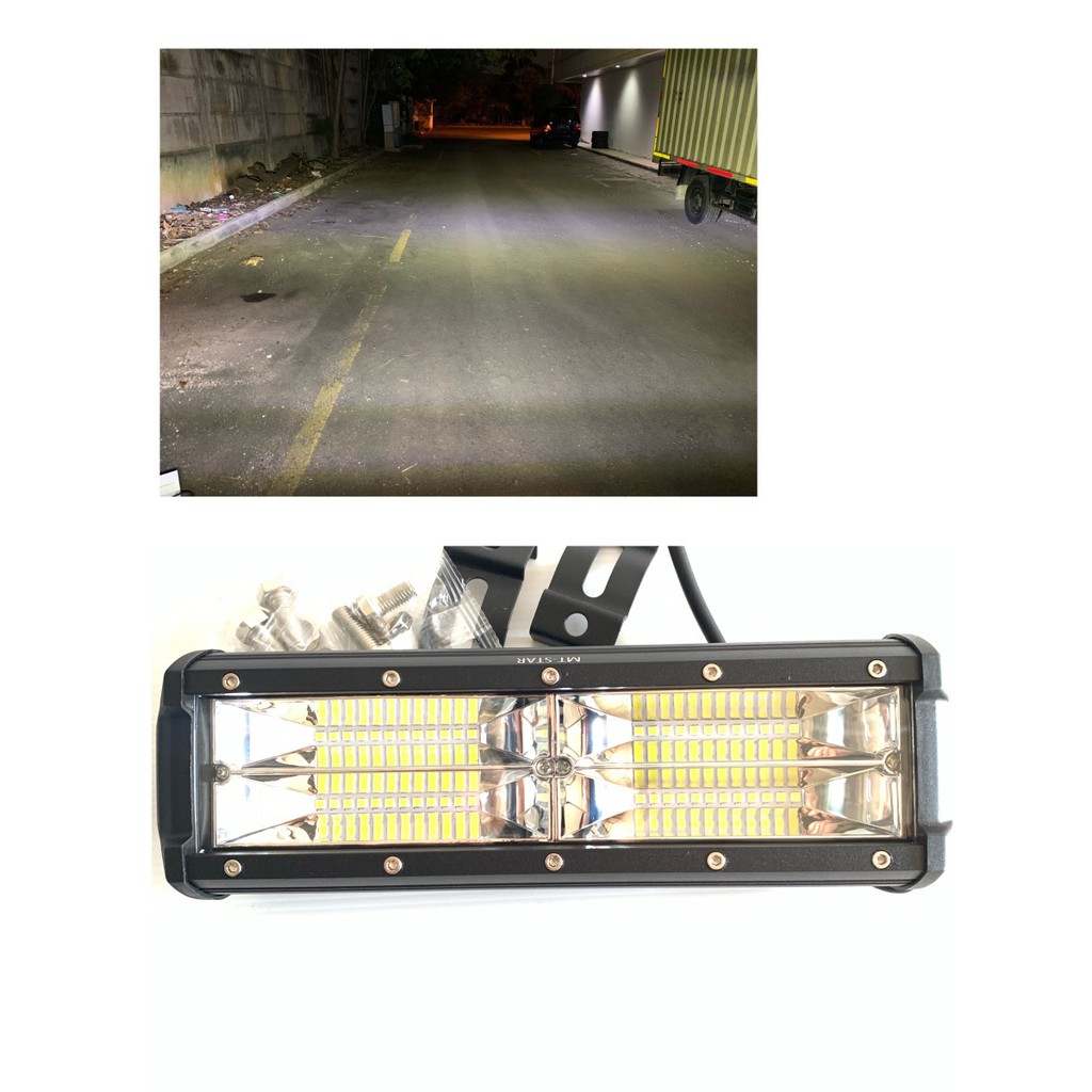 Jual Lampu Tembak Sorot Led Cree 12V-80V 48W 48 Mata 2 Susun Led ...