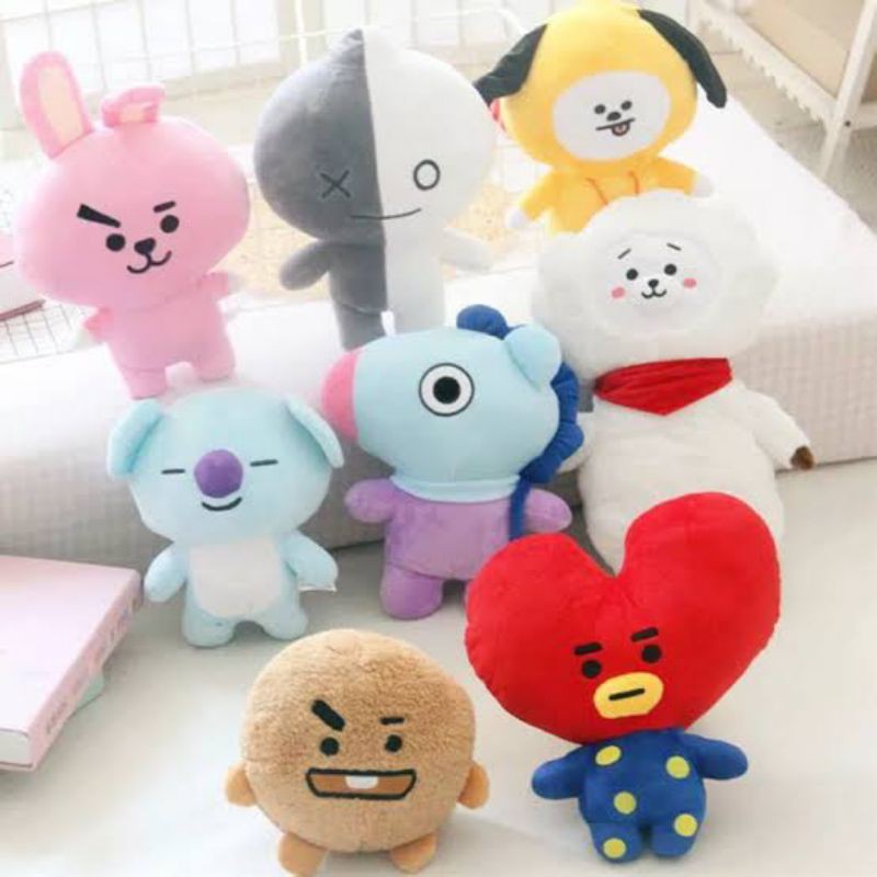Jual boneka bts bt21 30cm | Shopee Indonesia