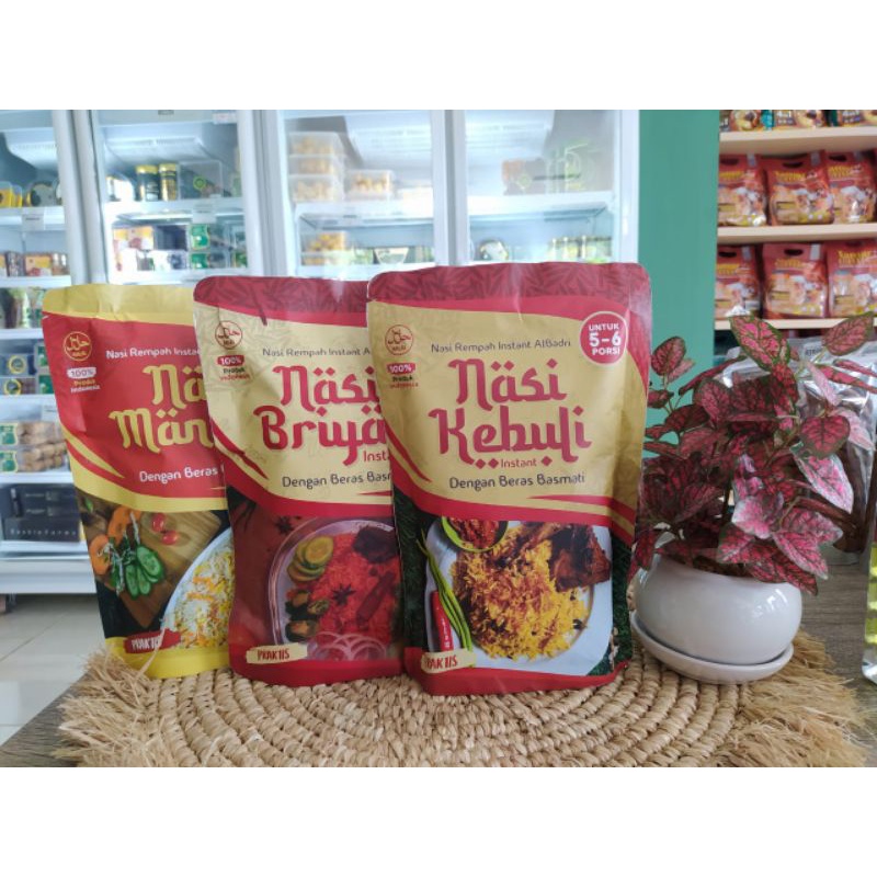 Jual Nasi Instan AlBadri Varian Kebuli Biryani Mandi 500gr | Shopee ...