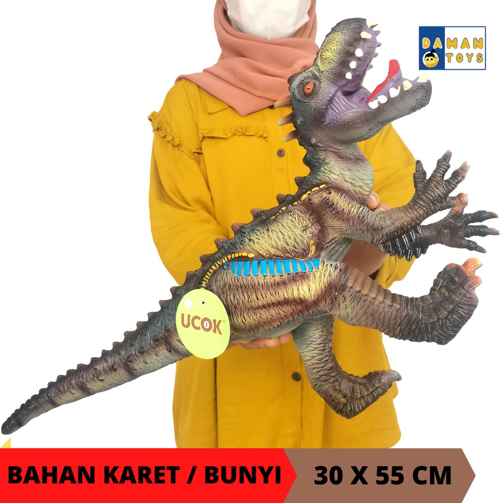 Jual Mainan Dino Bunyi / Mainan Dinosaurus Bunyi / Boneka Dinosaurus ...