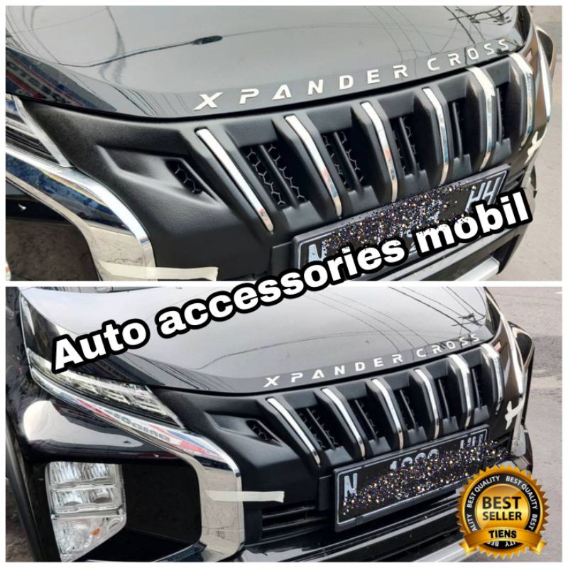 Jual Grill apollo xpander Cross black doff plastik ABS | Shopee Indonesia