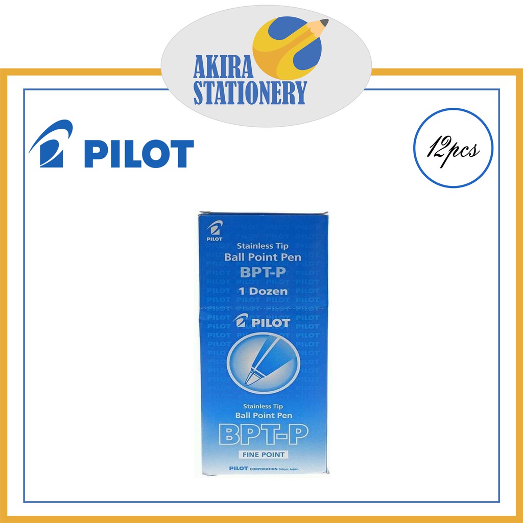 Jual Pulpen PILOT BPTP Warna Hitam - Biru 0.7 mm / Pen Cabut BPT-P ...