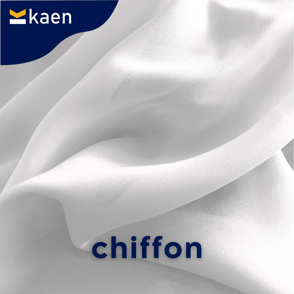 Jual Kain Chiffon Putih / Kain Sublim / Kain Sublime / Kain Printing (L ...