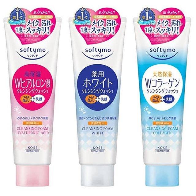 Jual KOSE Softymo Cleansing Foam 190g (Tube Besar) Made in Japan | Shopee Indonesia