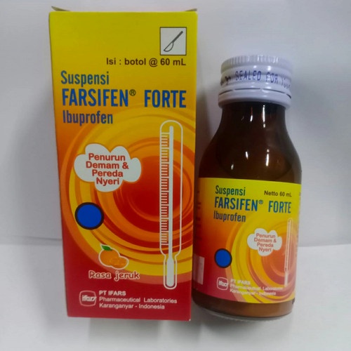 Jual FARSIFEN FORTE SIRUP PENURUN DEMAM PEREDA NYERI ANTI NYERI SAKIT ...