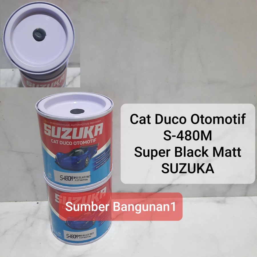 Jual Cat Duco hitam doff SUZUKA cat besi hitam dop cat otomotif motor ...