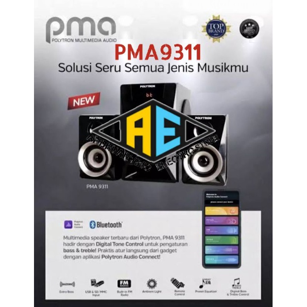 Jual Speaker Polytron Pma 9311 Fm Speaker Aktif Polytron Pma 9311 Baru