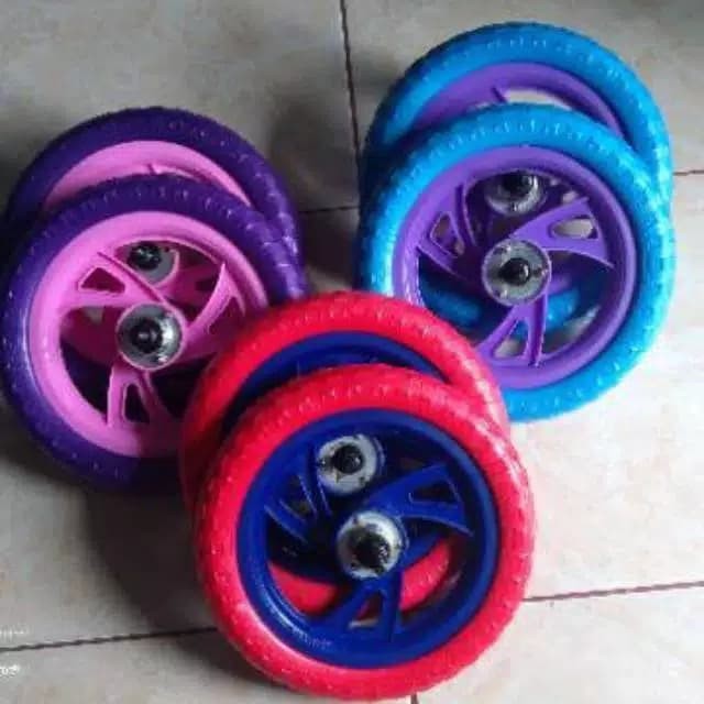Jual BAN MATI / RODA BUSA / PLASTIK SEPEDA ANAK 12" | Shopee Indonesia