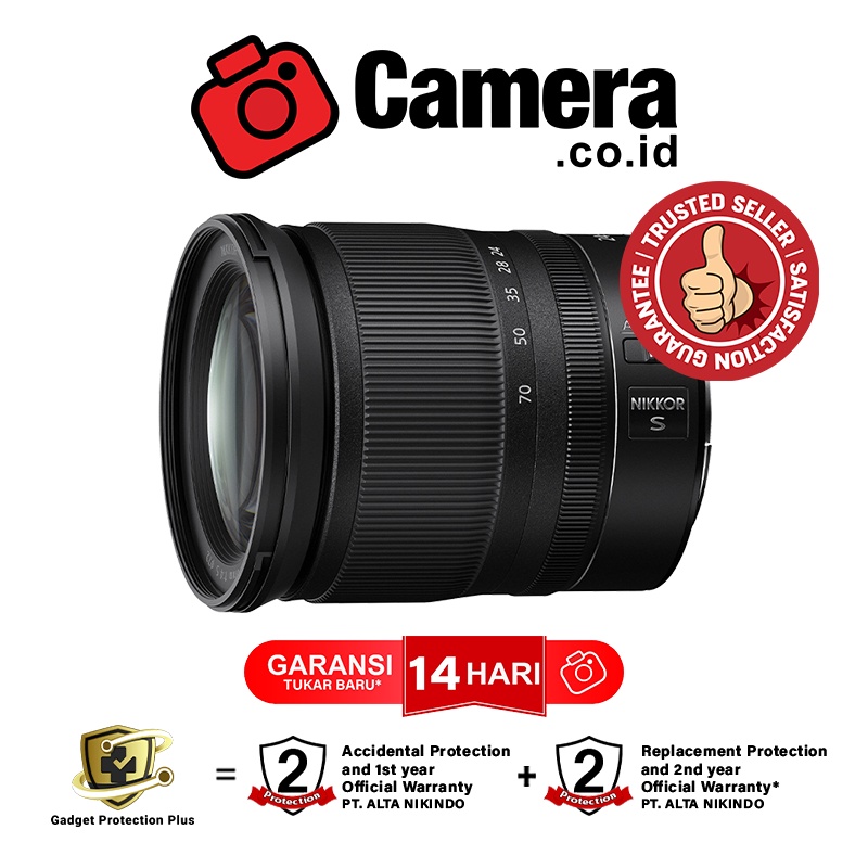 Jual Nikon NIKKOR Z 24-70mm f/4 S Lensa Kamera - Lensa Zoom Serbaguna ...