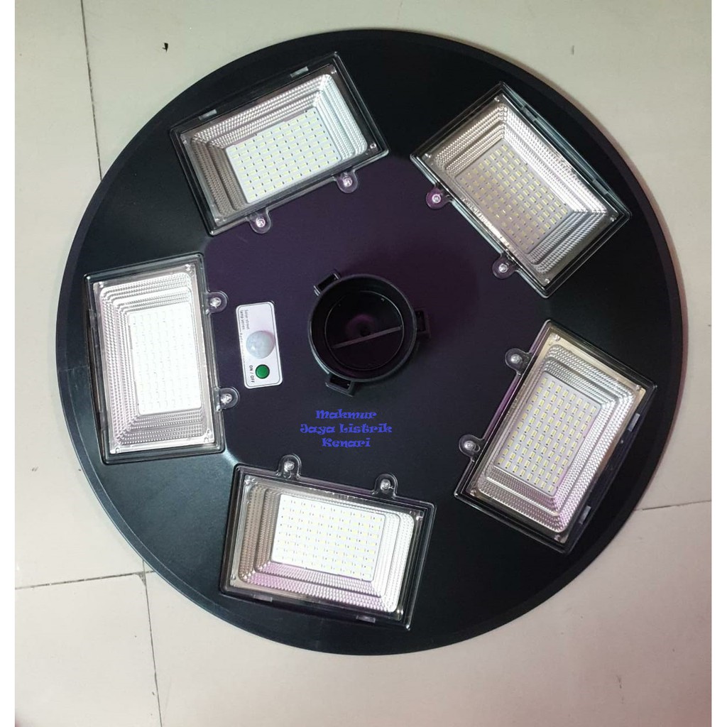 Jual LAMPU PJU LED SOLAR CELL 250 WATT JALAN 250W STREET LIGHT UFO IP66 | Shopee Indonesia