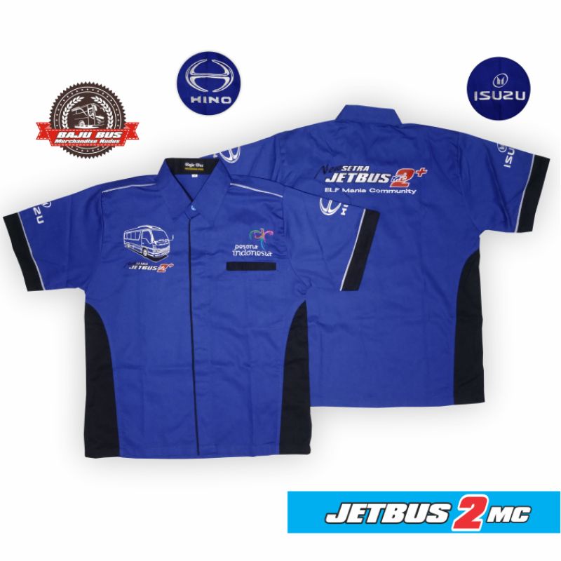 Jual Kemeja ELF Jetbus 2 / Pariwisata / ELF | Shopee Indonesia