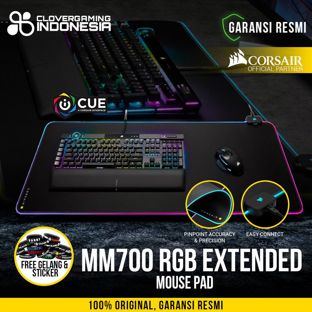 Jual Corsair MM700 RGB Extended - Gaming Mousepad | Shopee Indonesia