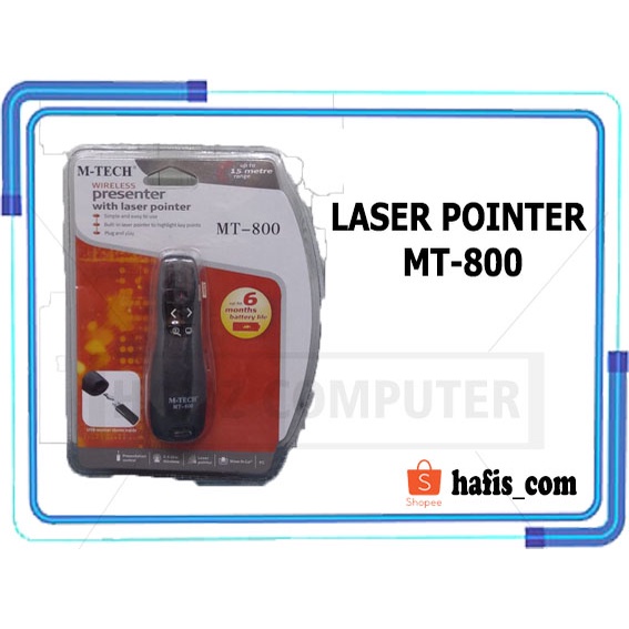 Jual M-TECH ORIGNAL Laser Pointer Presentasi Wireless MT-800 - M-Tech ...