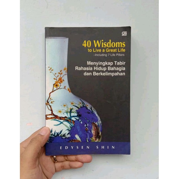 Jual buku 40 WISDOMS TO LIVE A GREAT LIFE - Edysen Shin | Shopee Indonesia
