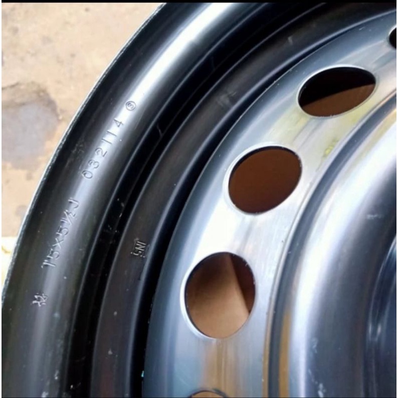 Jual Velg kaleng Honda Ring 15 pcd 4 x 100 lebar 5,5 inchi kondisi baru ...