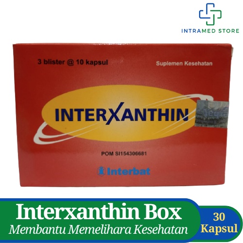 Jual Interxanthin Box Isi 30 Kapsul - Memelihara Kesehatan | Shopee ...