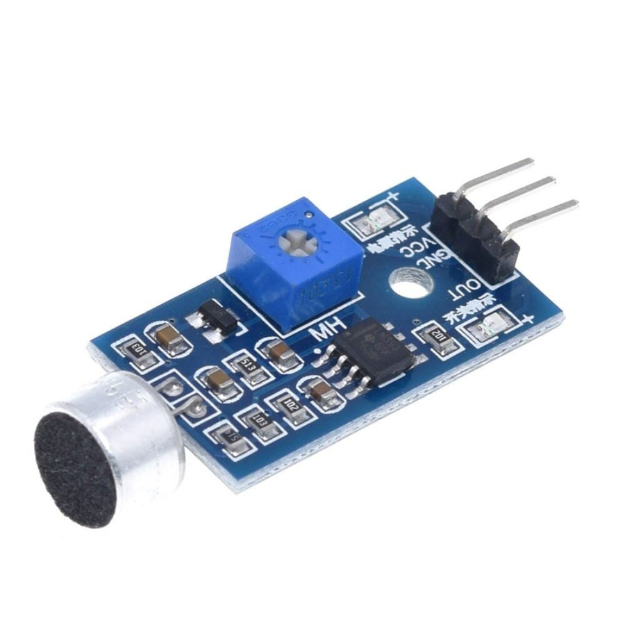 Jual Modul Pendeteksi Suara 3 Pin 3Pin Sound Detection Sensor Module 3P ...