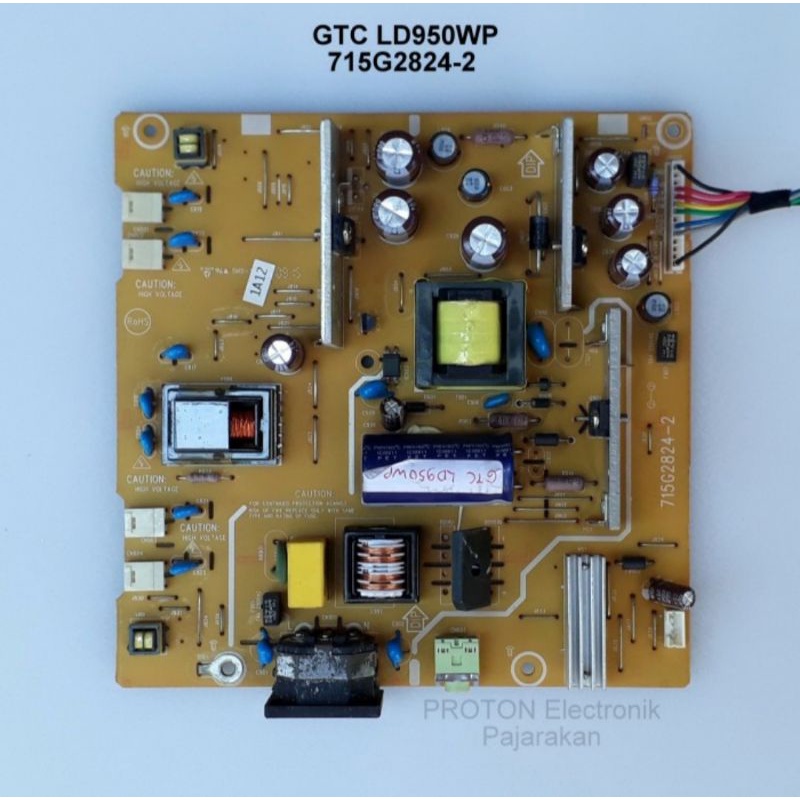 Jual PSU LCD Monitor GTC LD950WP Wearnes TFT19W80PSA WA19W TFT15W60PS ...