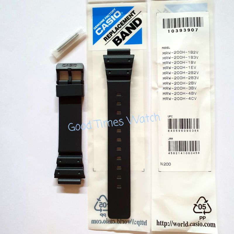 Jual STRAP CASIO MRW 200H MRW 200 MRW 220HCM MRW 220 MWC 100H MWC 100 ...