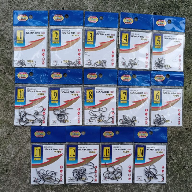 Jual Mata Kail Stella ISEAMA 1009 Ultra Carbon Sachet Murah Bahan Tebal | Shopee Indonesia