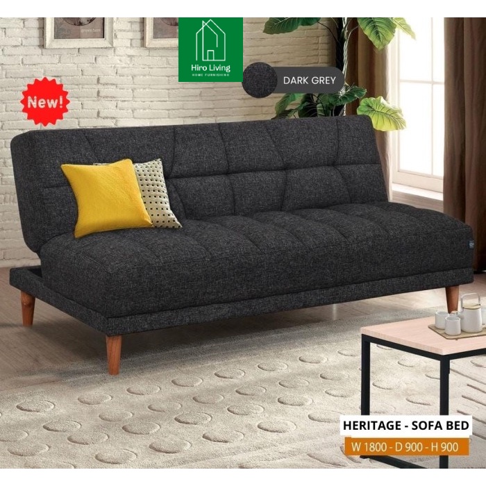 Jual HIRO LIVING Sofa Bed Minimalis Murah Heritage HL-ART-SFB-HERITAGE | Shopee Indonesia