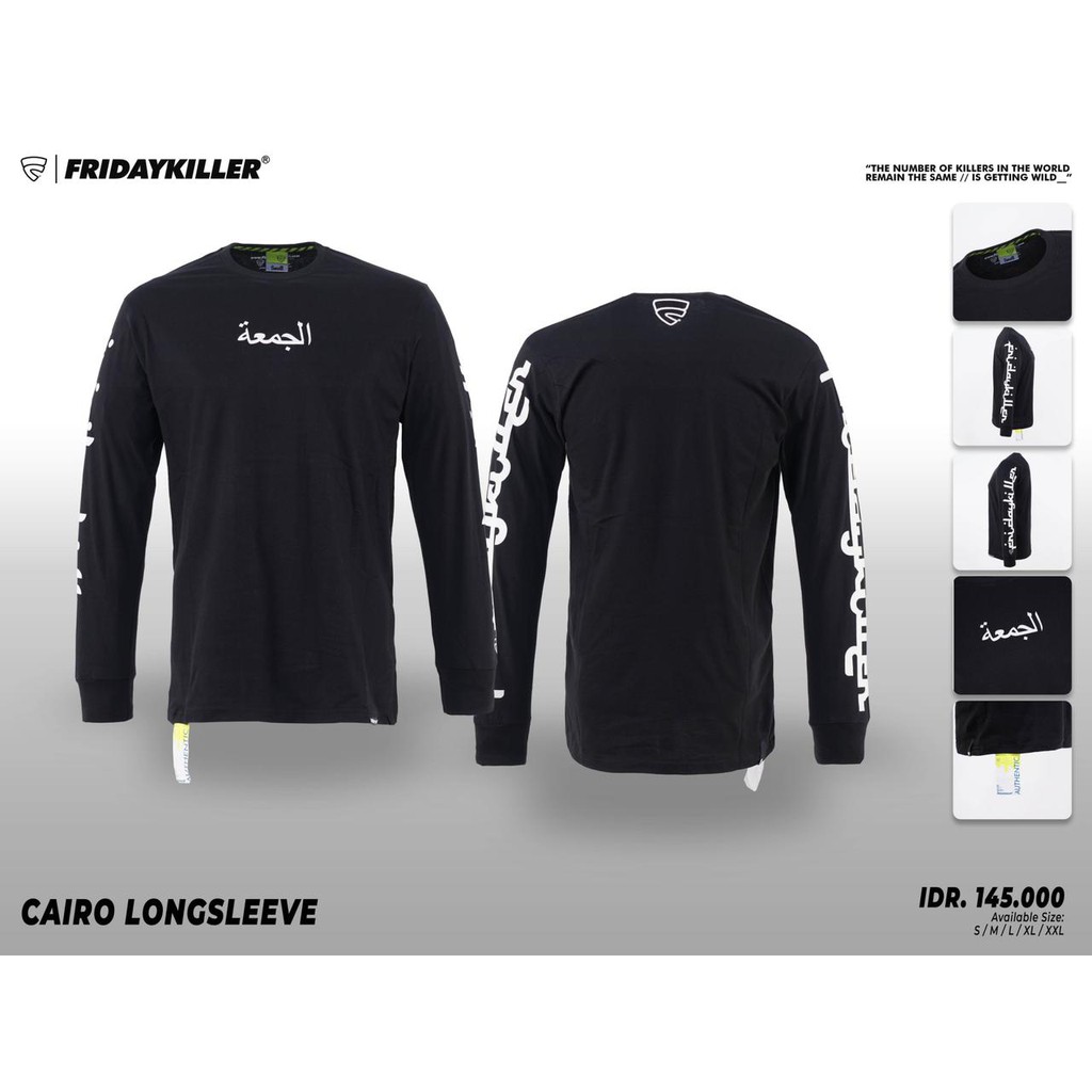 Jual Longslevee FRIDAY KILLER "CAIRO" fridaykiller_store | Shopee Indonesia