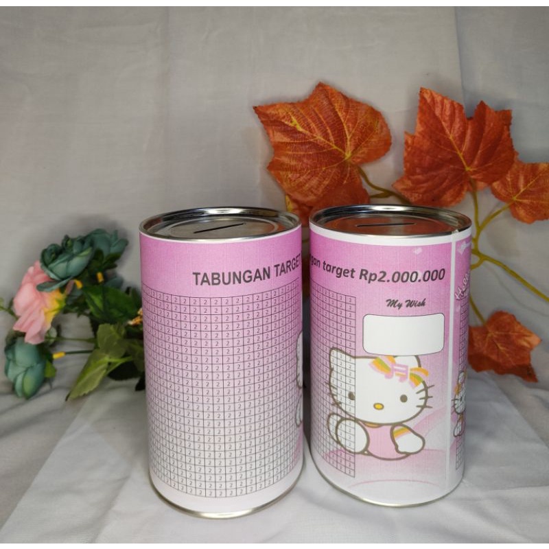 Jual tabungan target hello Kitty 2jt 2k-celengan target 2jt 2k-celengan ...