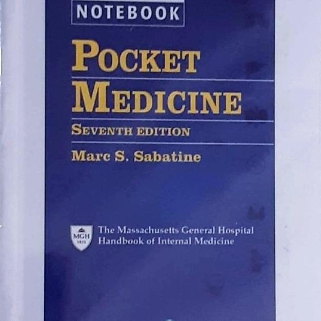 Jual Buku kedokteran umum/ [ ORIGINAL ] Pocket Medicine 7 ed - Marc S ...