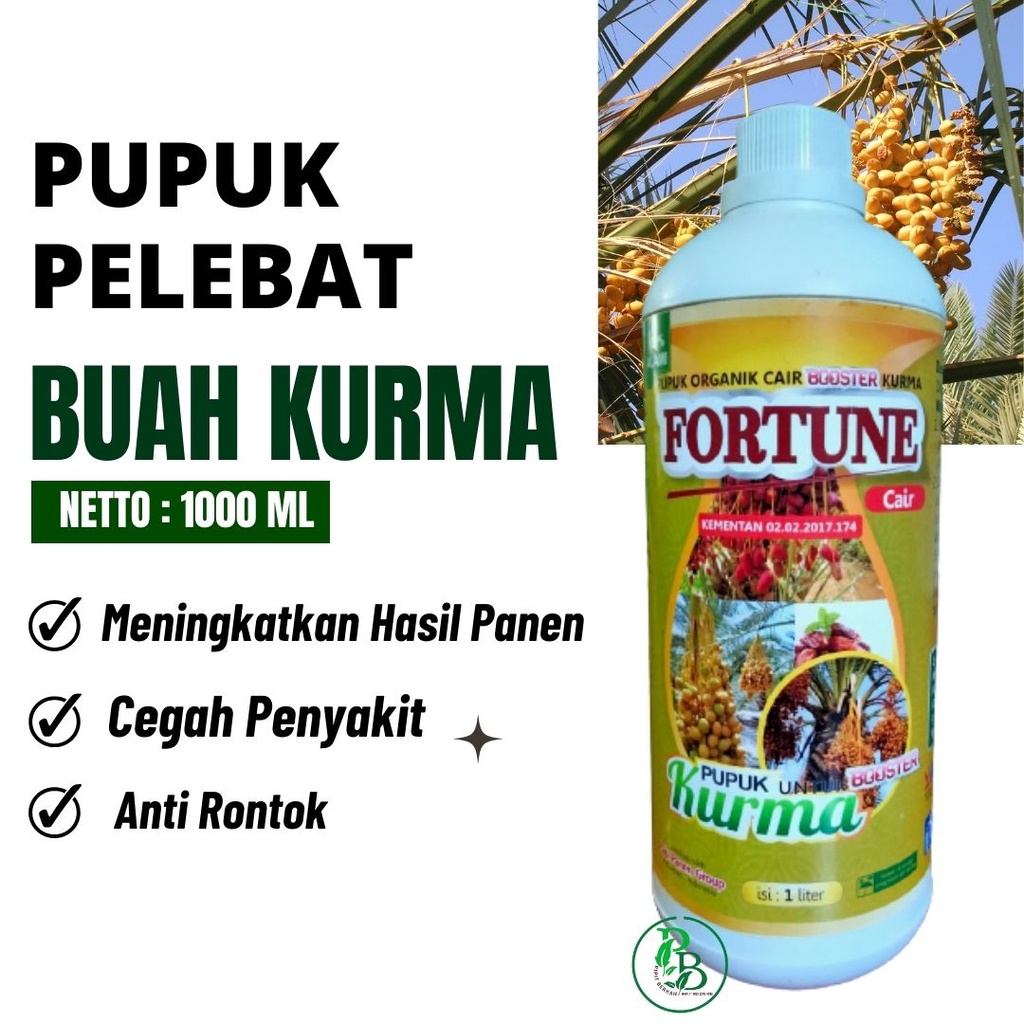 Jual Pupuk Pembuahan Kurma, Booster Kurma Merek Kurma Organik Cair ...