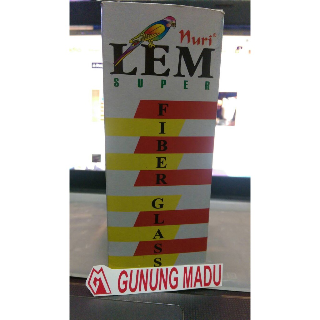 Jual LEM FIBER GLASS NURI / LEM SUPER UNTUK RETAK REMBES BOCOR PLASTIK ...
