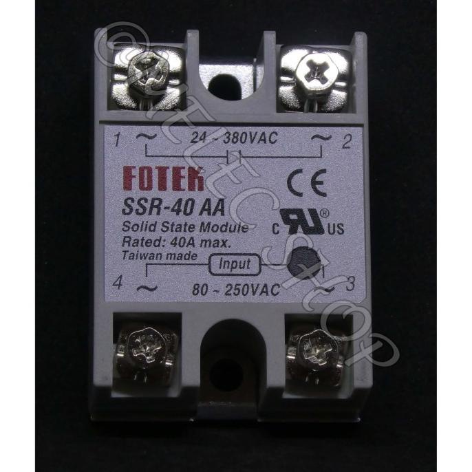 Jual Solid State Relay Module SSR-40AA FOTEK SSR-40 AA | Shopee Indonesia
