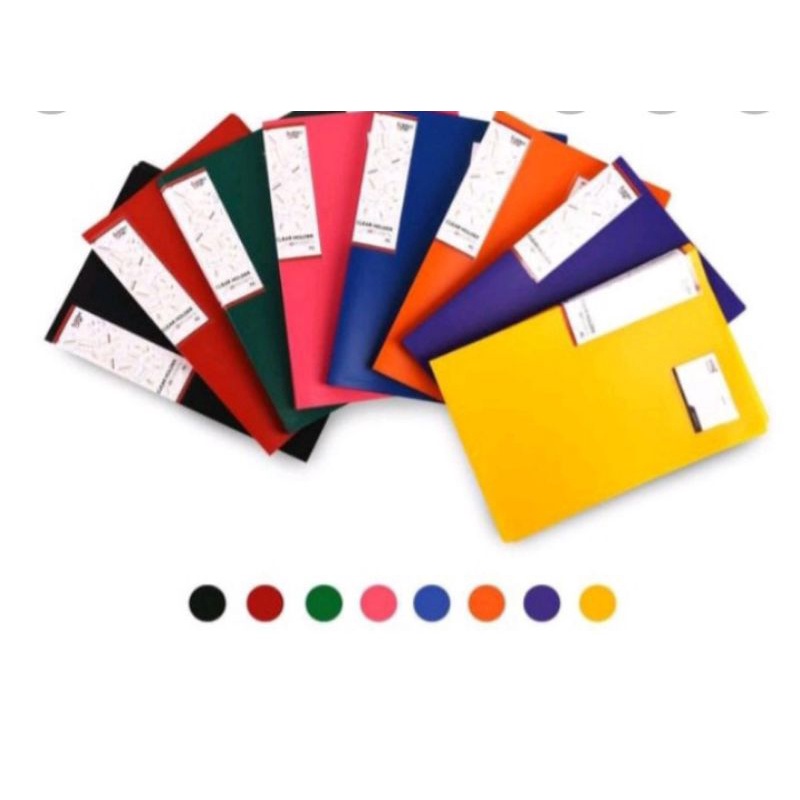 Jual Clear holder 20 lembar / dokumen keeper / map plastik ukuran folio ...