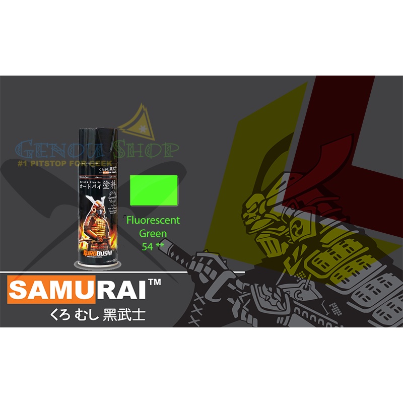 Jual Samurai Paint Fluorescent Green (Ijo Stabilo) | Shopee Indonesia