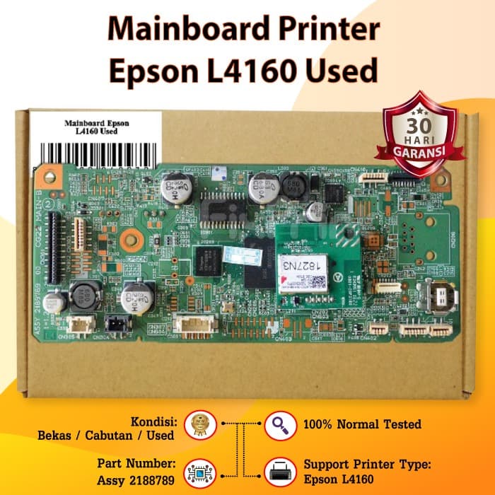 Jual Board Printer Epson L4160- Motherboard L4160- Mainboard L4160 Used ...