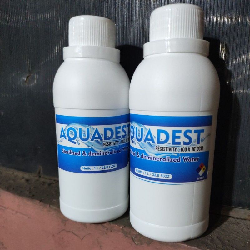 Jual Aquadest Aquavidest 500ml Premium Pelarut Parfum | Shopee Indonesia