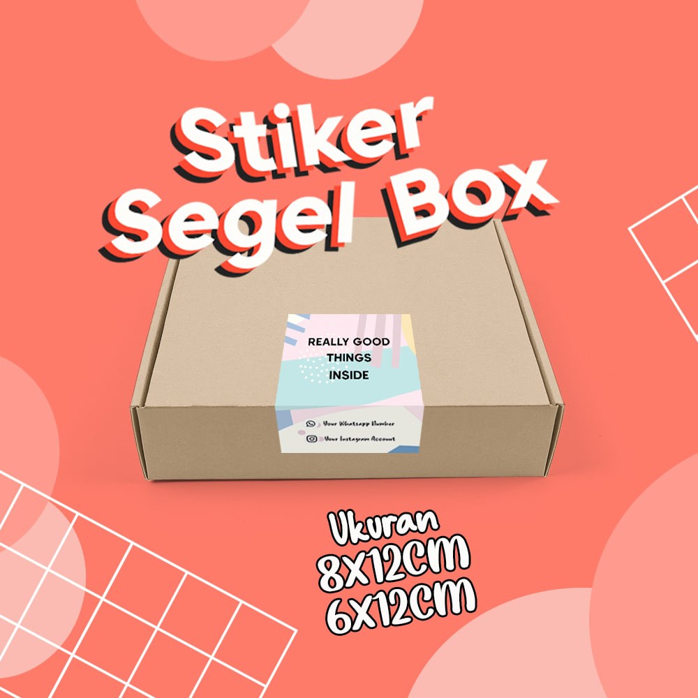 Jual Stiker Box Packaging| Stiker Segel Box Pengiriman Online Shop ...