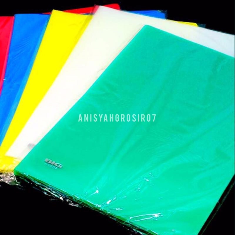 Jual (1 bendel) Map Transparan/ Map bening L/ Clear map L/ Map plastik ...