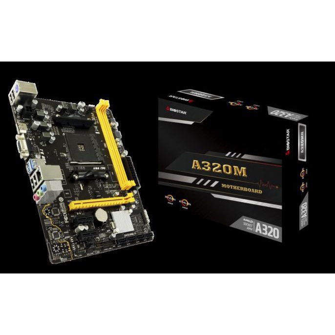 Jual Hanya Disini] Biostar A320Mh Motherboard Amd Am4 A320M A320 ...