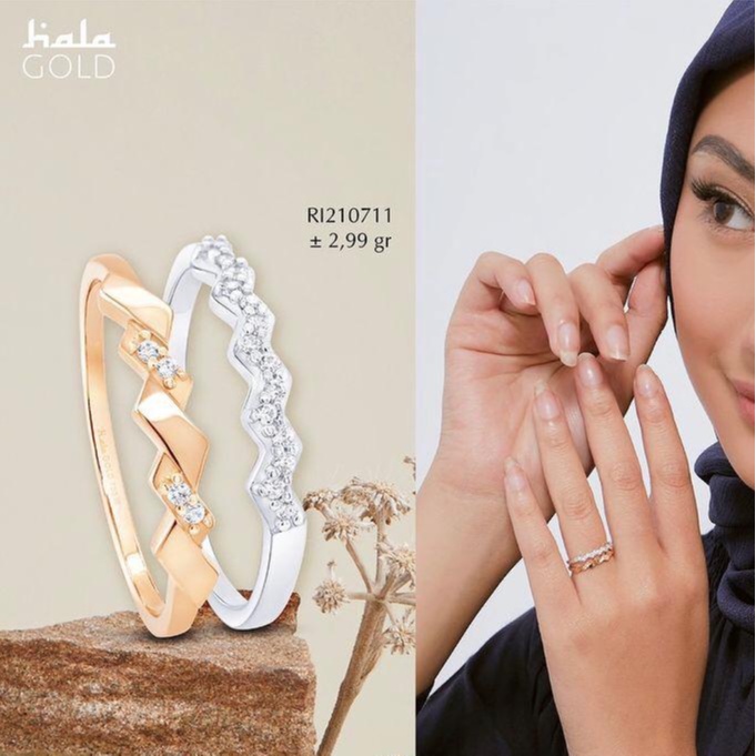 Jual Cincin Hala Gold Selaras Vol.3 Collections RI210711 | Shopee Indonesia
