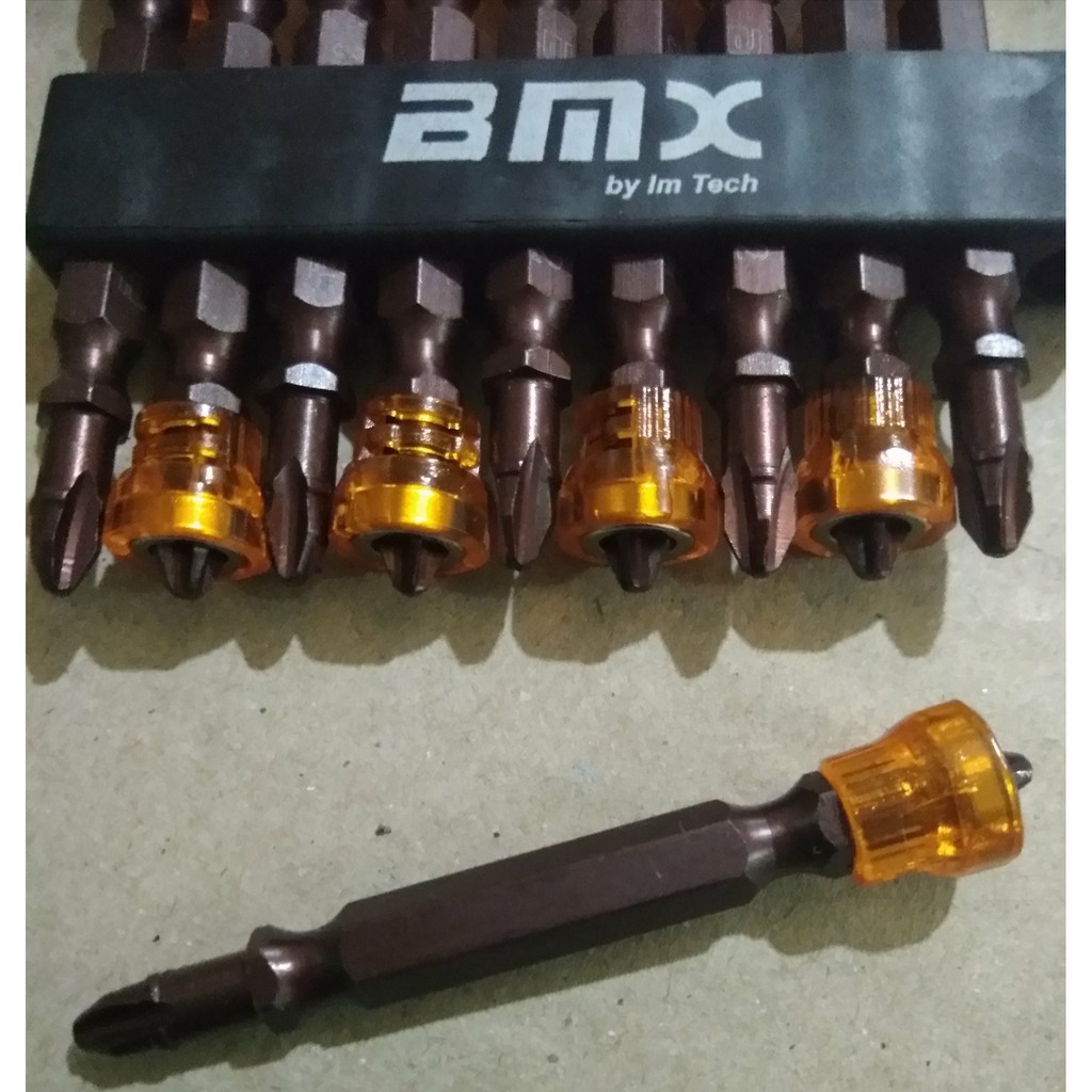 Jual Mata obeng magnet screw driver magnetic bit 65mm roofing | Shopee ...