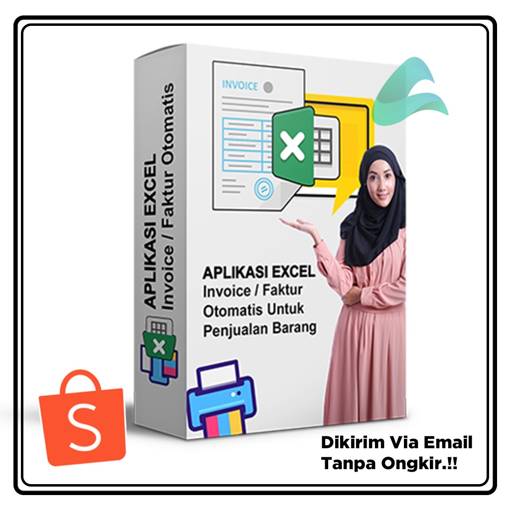 Jual Aplikasi Excel Invoice / Faktur Otomatis | Shopee Indonesia