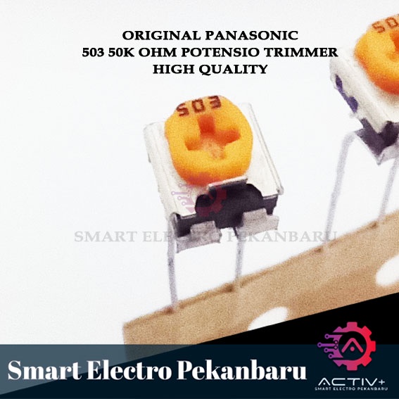 Jual ORIGINAL PANASONIC TRIMPOT 503 50K OHM POTENSIO METER Trimmer ...
