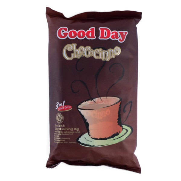 Jual GOOD DAY Chococinno 20g x 10 Sac - Kopi Chococino Isi 10 Saset ...