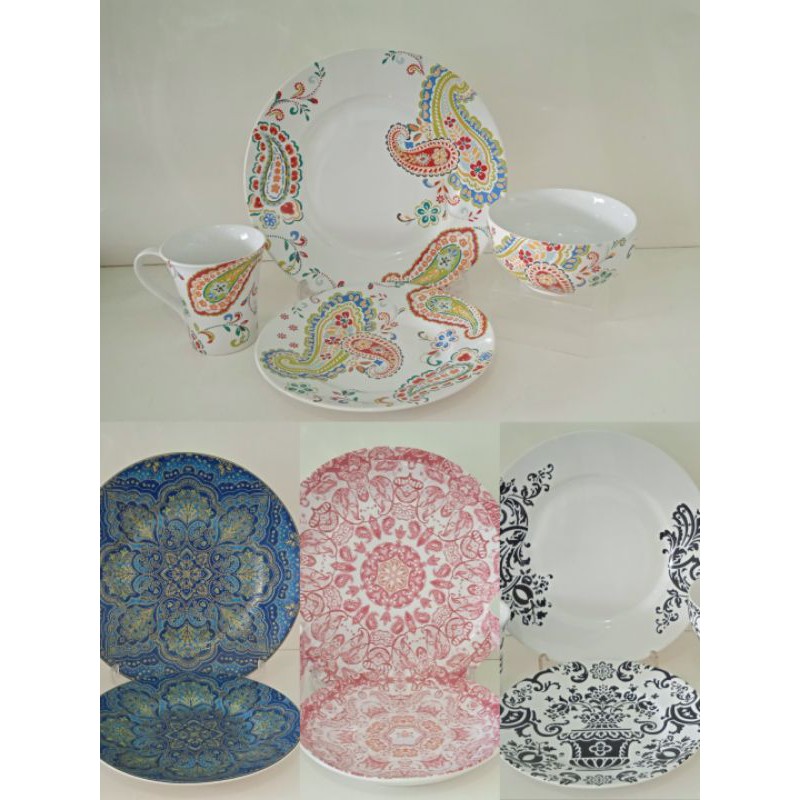 Jual SANGO SET PIRING PERALATAN MAKAN ( isi 4pcs) | Shopee Indonesia