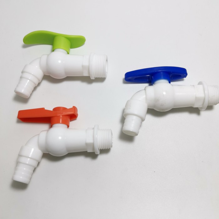 Jual Keran Air Tembok Handle IGM Plastik PVC 1/2 inc 3/4 inc Kran Igm ...
